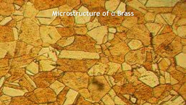 STUDY OF MICROSTRUCTURE OF NON FERROUS METALS AND ALLOYS