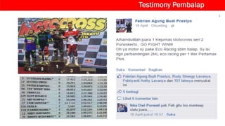 Product Knowledge - Eco Racing | PPT