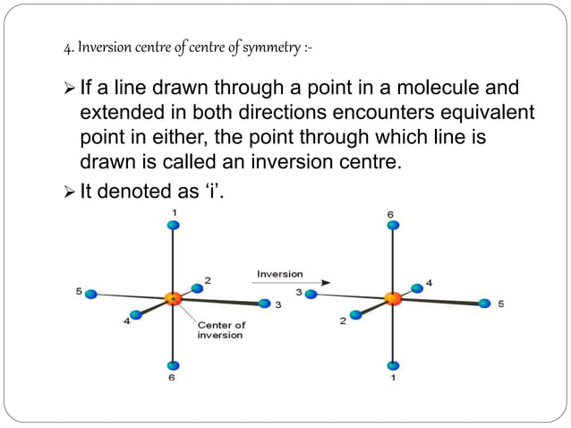 SYMMETRY ELEMENTS AND SYMMETRY OPERATIONS | PPTX | Chemistry | Science