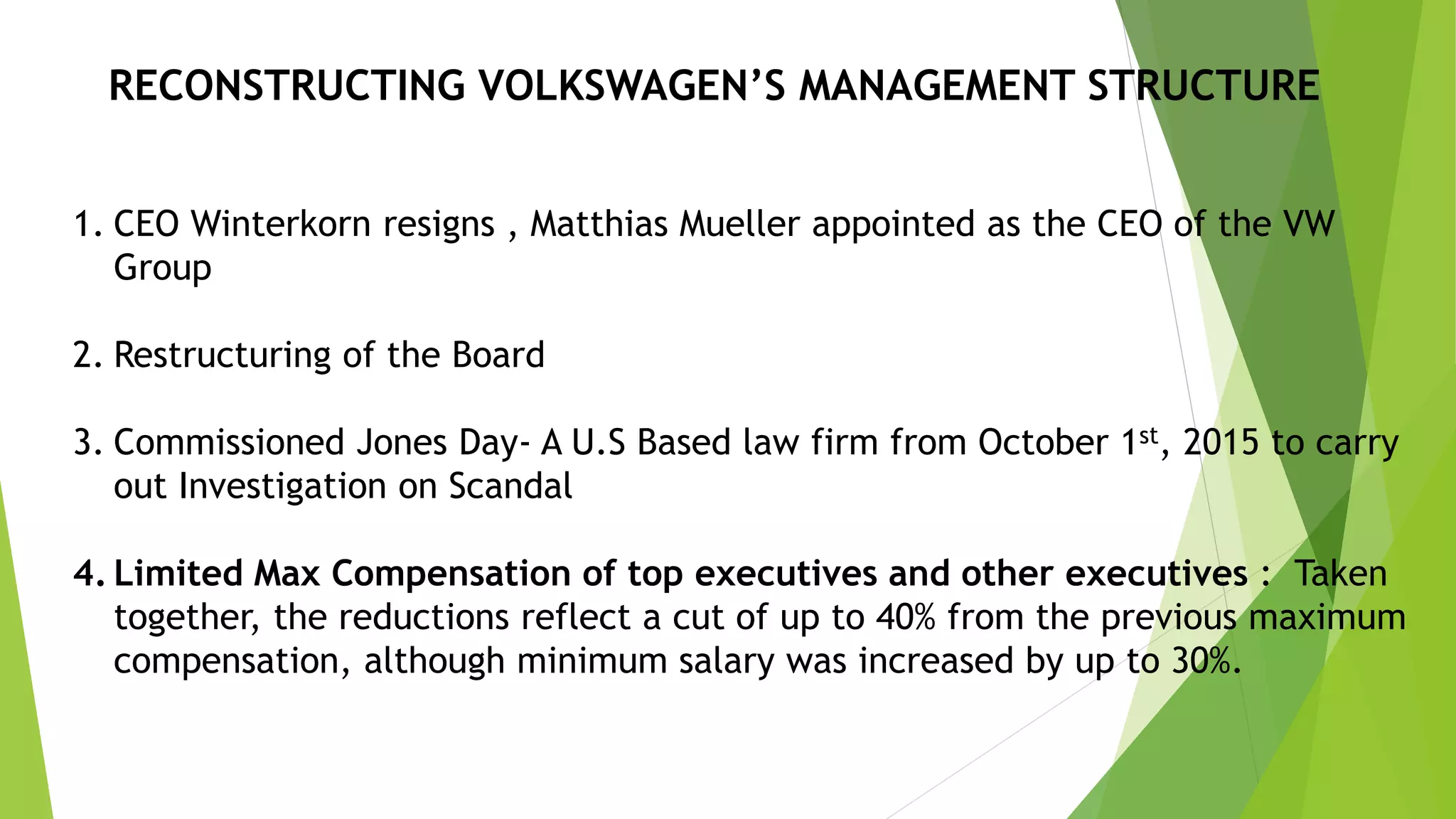 Volkswagen emission DieselGate | PPTX