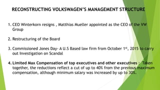 Volkswagen emission DieselGate | PPTX