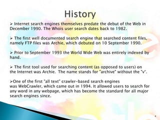Search Engines | PPT | Free Download