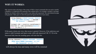 SQL INJECTION | PPT