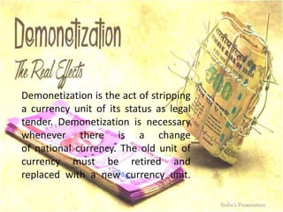 Demonetization | PPT