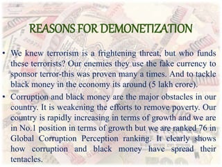 Demonetization | PPT