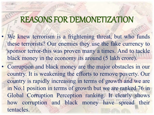 Demonetization | PPT