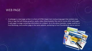 WEBSITE | PPTX | Web Design and HTML | Internet