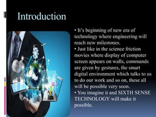 Sixth Sense Technology | PPT