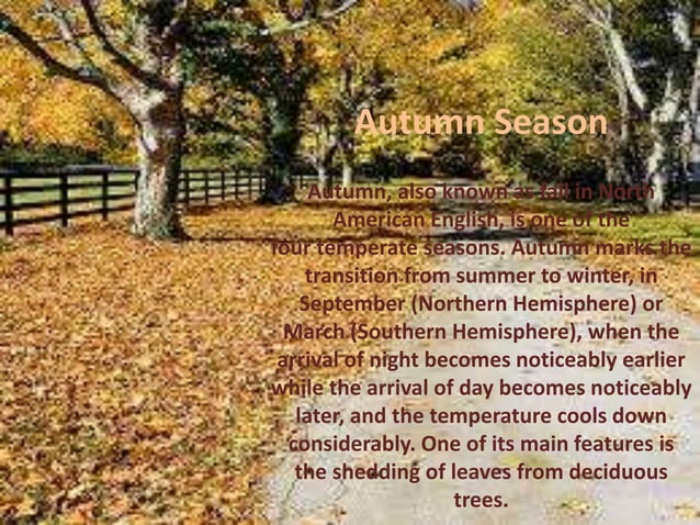 Changes in seasons | PPTX | Weather | Science