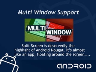Android Nougat 7.0 | PPTX