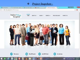 Presentation on Employee Recognition System | PPTX