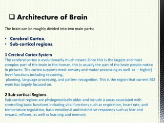 Brain computer Interface | PPTX
