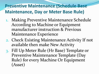 Inplimentation of Oracle eAM | PPTX