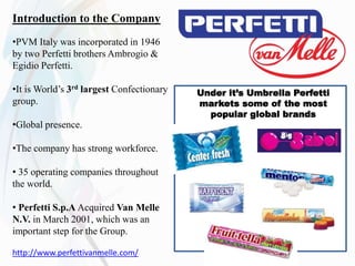 Product Analysis - Perfetti | Confectionery | | PPTX