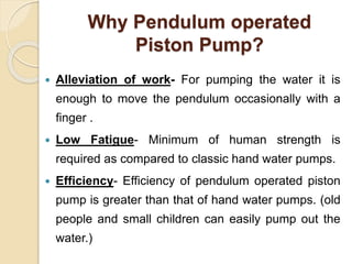 Modification in Hand pump With Help Of Two Stage mechanical Oscillation ...
