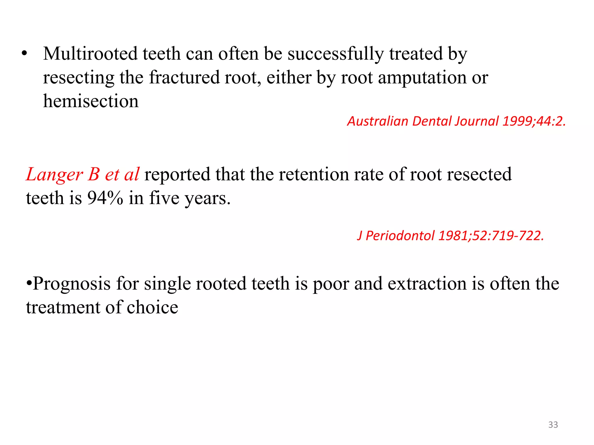 vertical root fracture and it's management ..... | PPTX