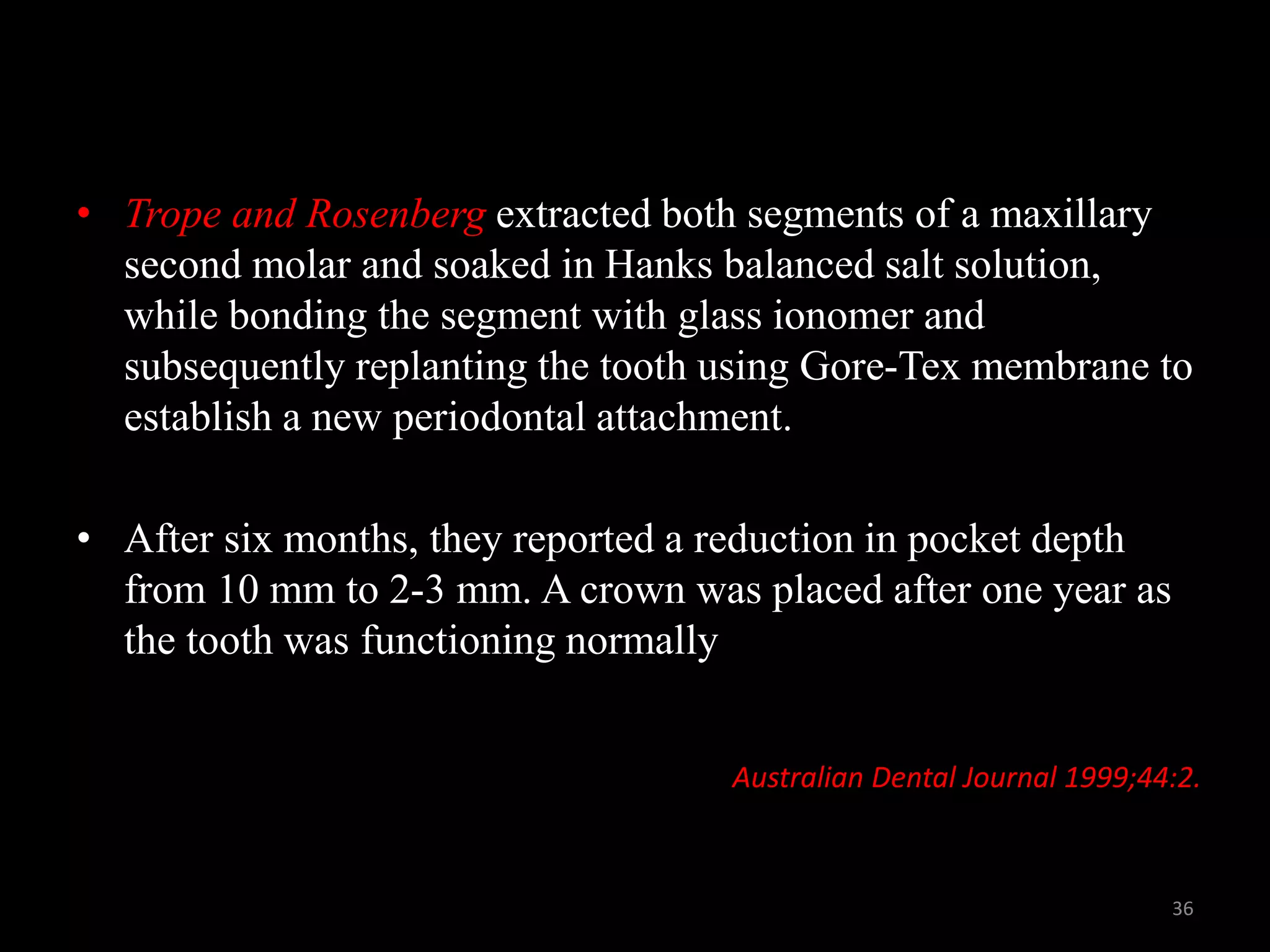 vertical root fracture and it's management ..... | PPTX