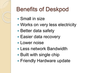 Deskpod innovative PC | PPT
