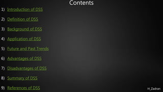 Decision support system and mat lab code | PPT