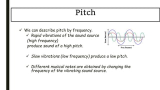 Classification and Characteristics of sound | PPTX