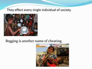 BEGGING PROBLEM IN INDIA | PPTX