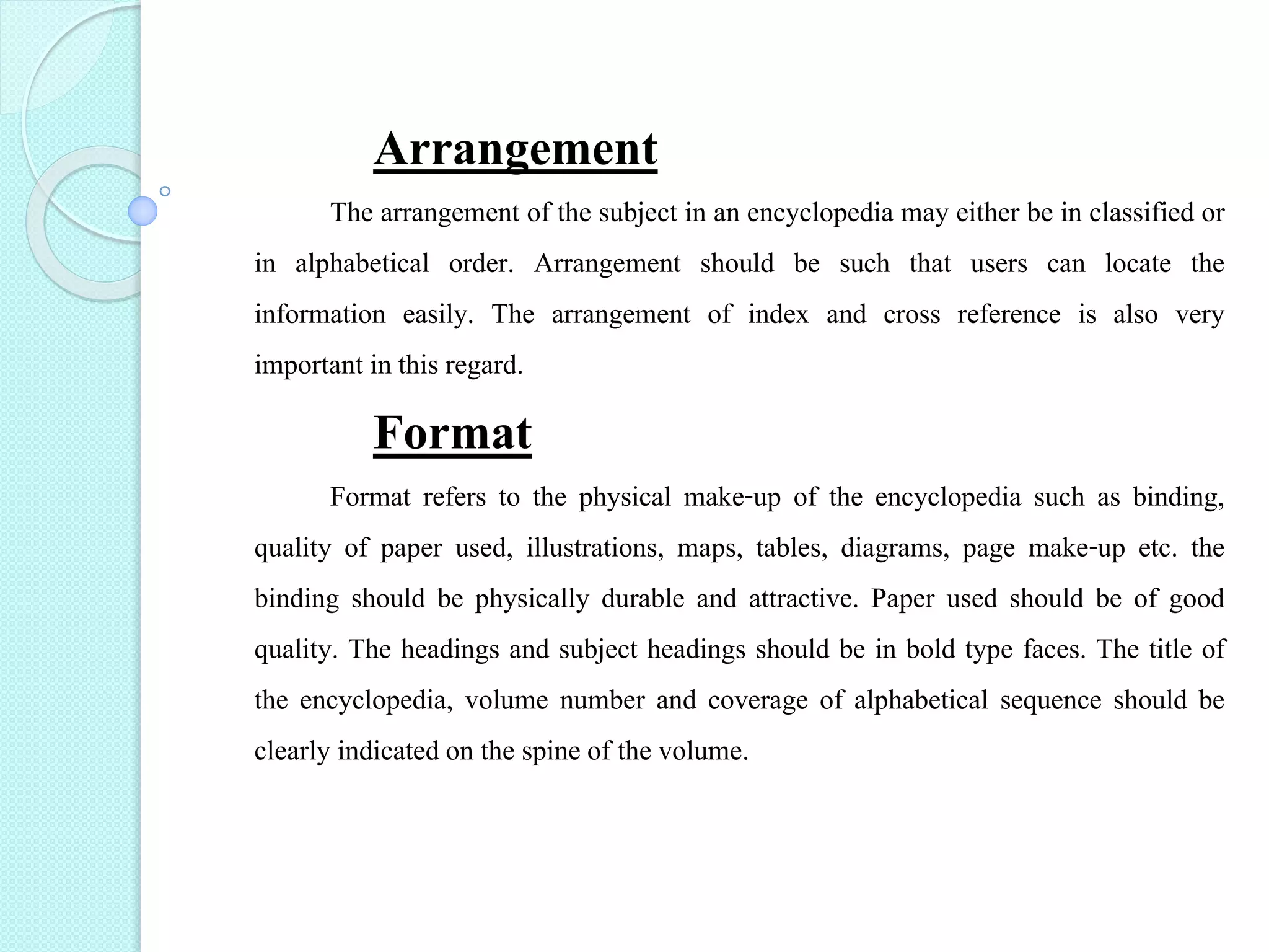 Encyclopedias | PPTX