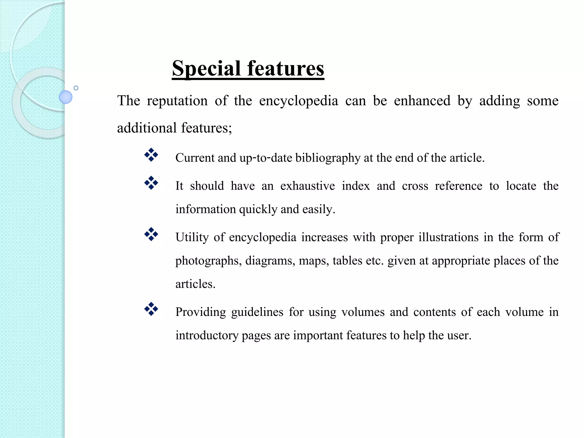 Encyclopedias | PPTX
