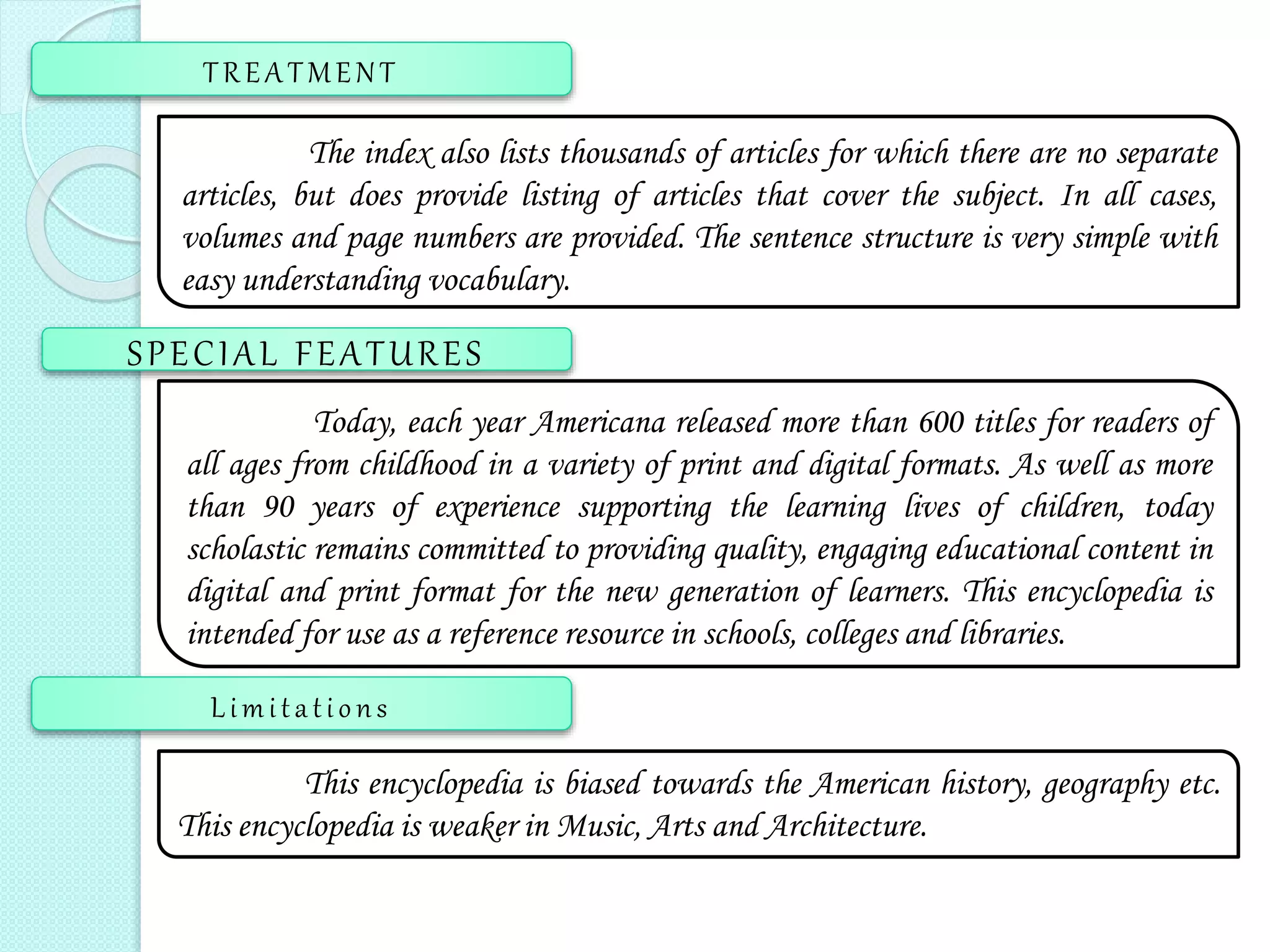 Encyclopedias | PPTX