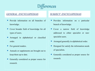 Encyclopedias | PPTX