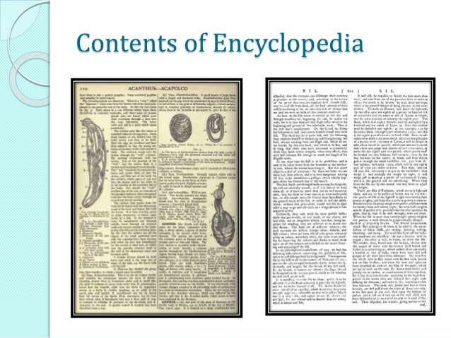 Encyclopedias