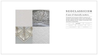 Neoclassical to visual branding | PPT