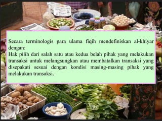 perikatan dan perjanjian (al-akad) | PPTX