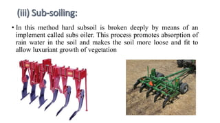 Mechanical practices of soil conservation | PPTX