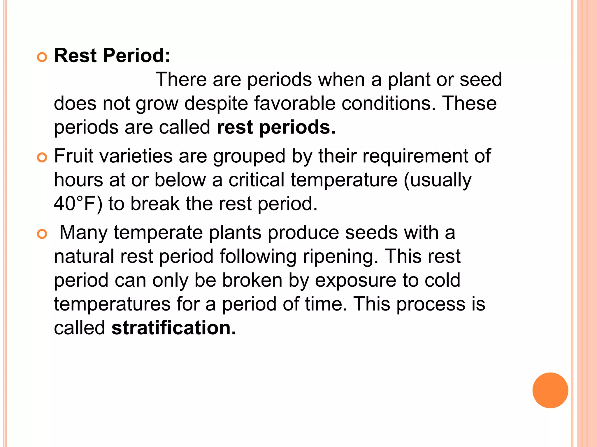 Role of Temperature for Horticulture Plant Production | PPTX