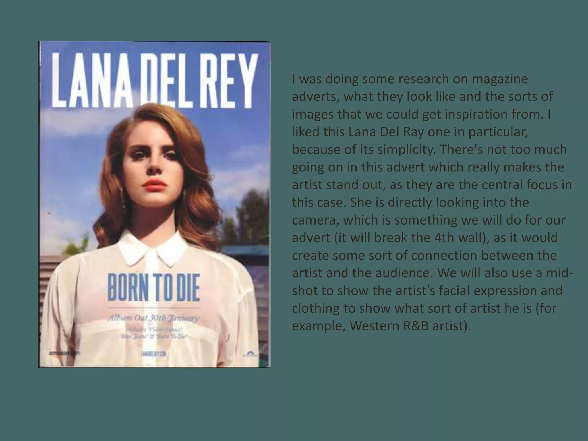 MAGAZINE AD INSPIRATION | PPT