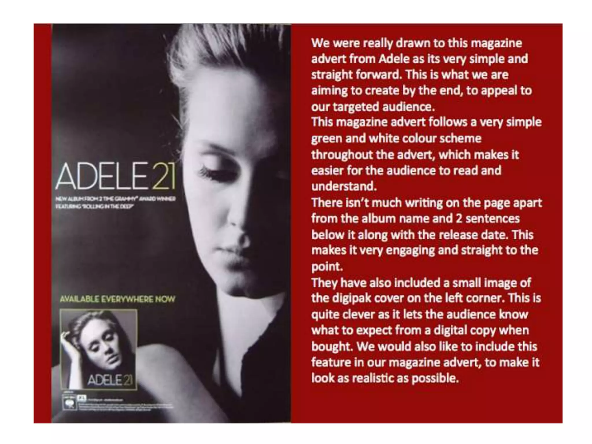 MAGAZINE AD INSPIRATION | PPT