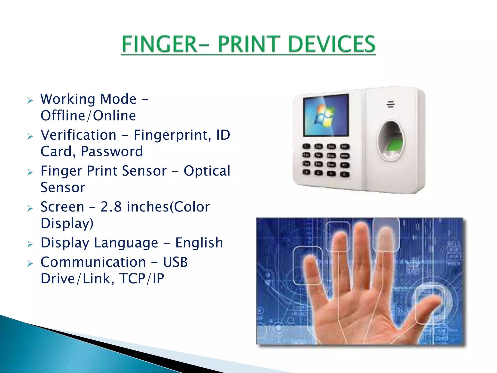 megamind technosoft biometric device | PPTX