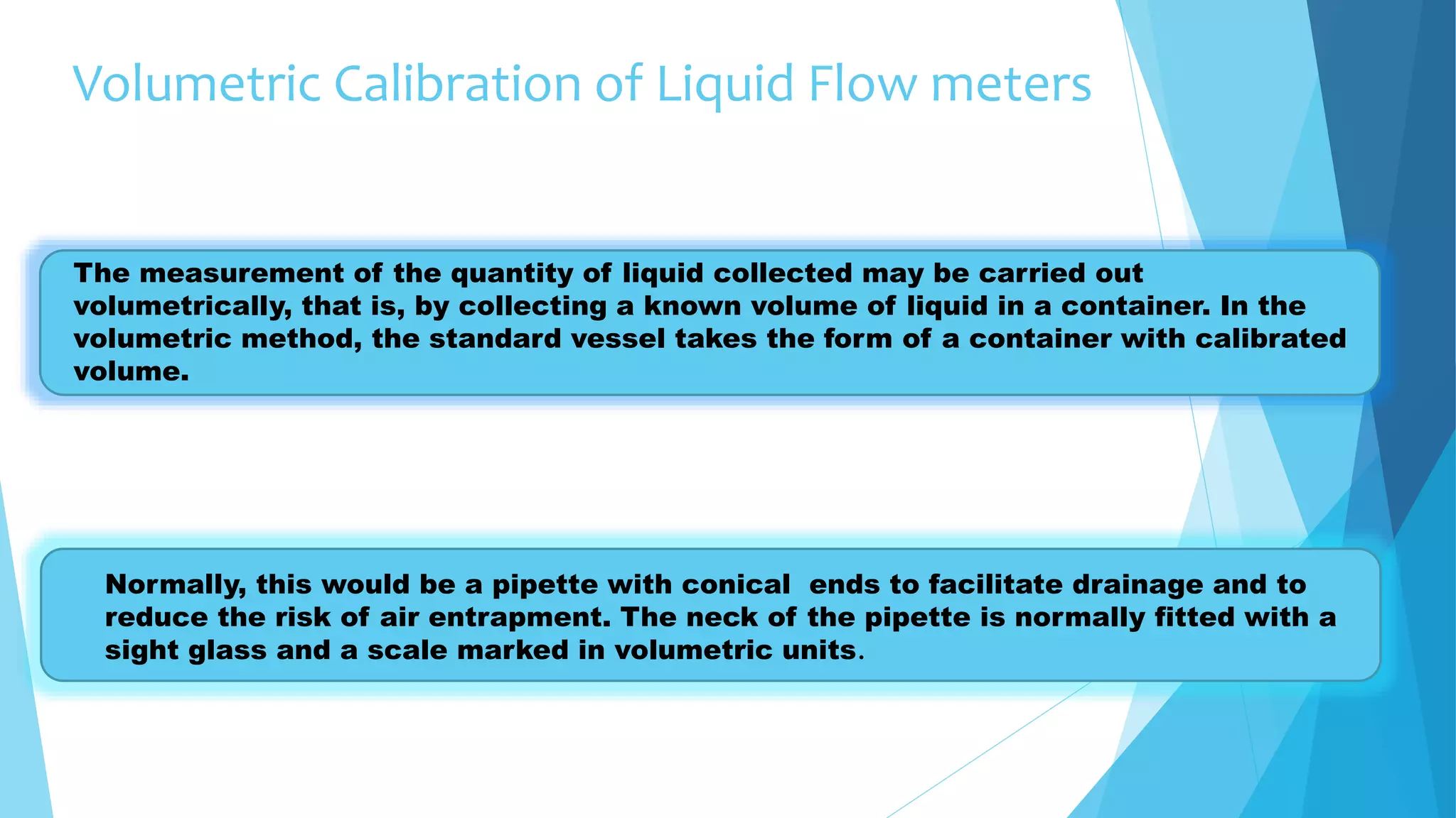 Calibration of Flow Sensors by Nabeel Ehmed | PPTX