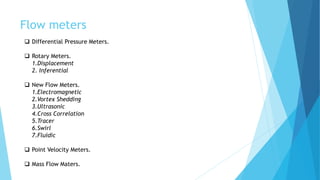 Calibration of Flow Sensors by Nabeel Ehmed | PPTX