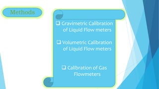 Calibration of Flow Sensors by Nabeel Ehmed | PPTX