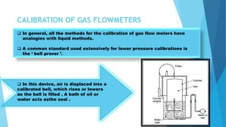 Calibration of Flow Sensors by Nabeel Ehmed | PPTX