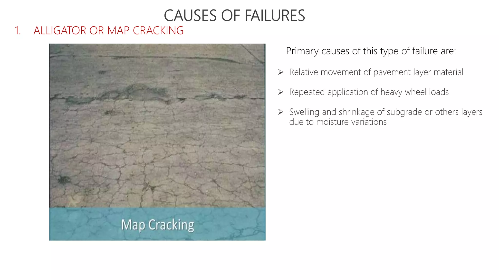 Failures in flexible pavement | PPTX
