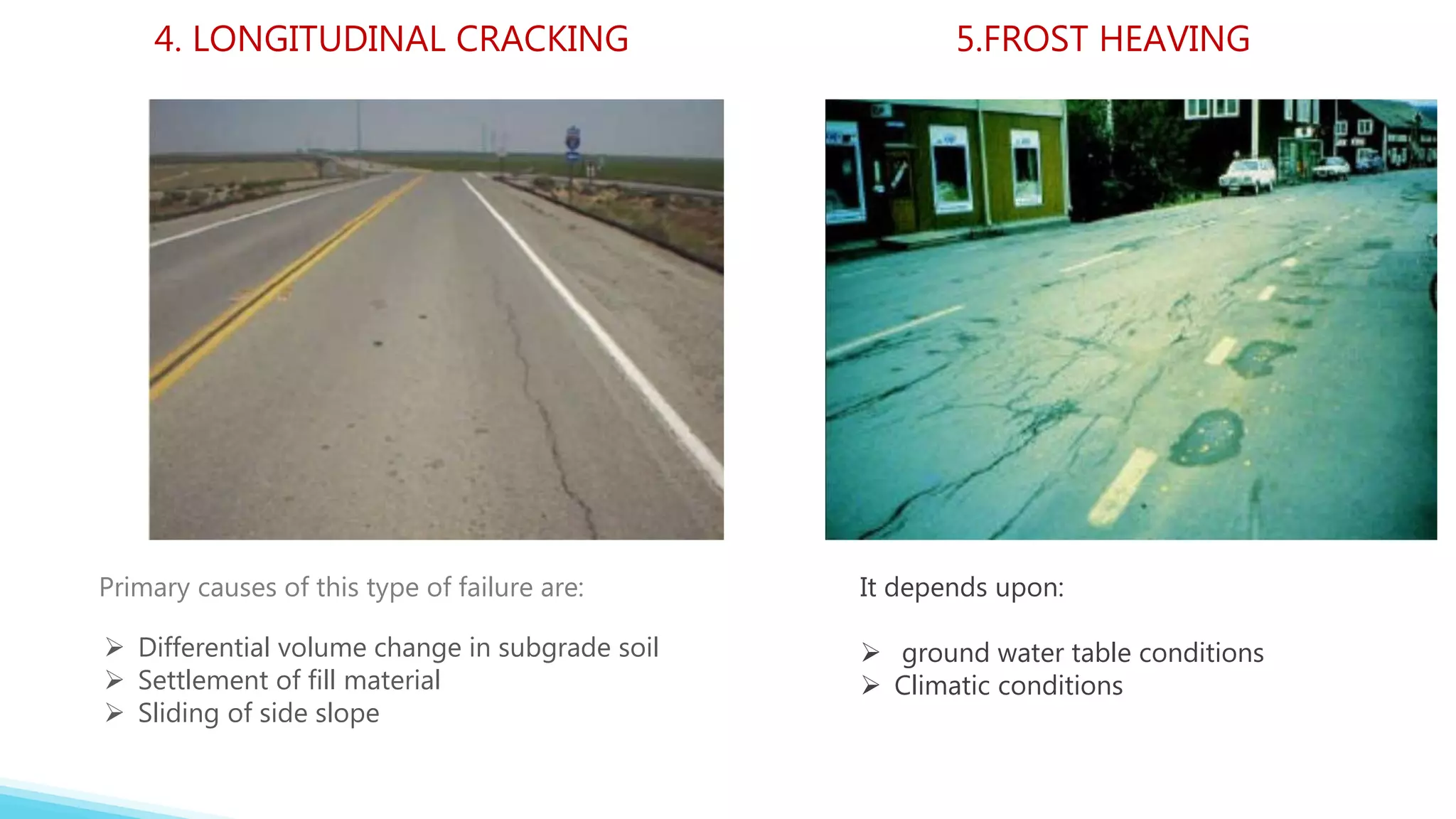 Failures in flexible pavement | PPTX