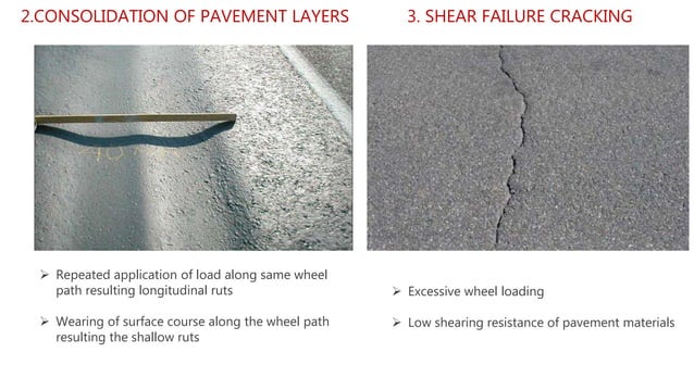 Failures in flexible pavement | PPTX | Geology | Science