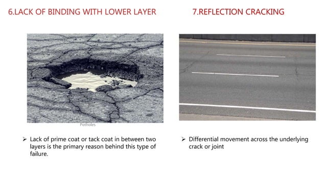 Failures in flexible pavement | PPTX | Geology | Science