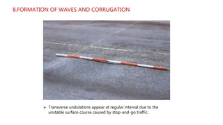 Failures in flexible pavement | PPTX
