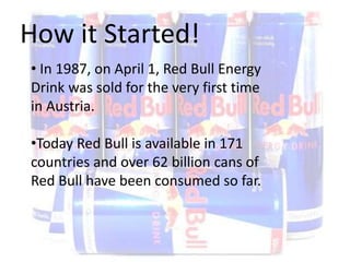 Red Bull | PPTX | Business | Business and Finance