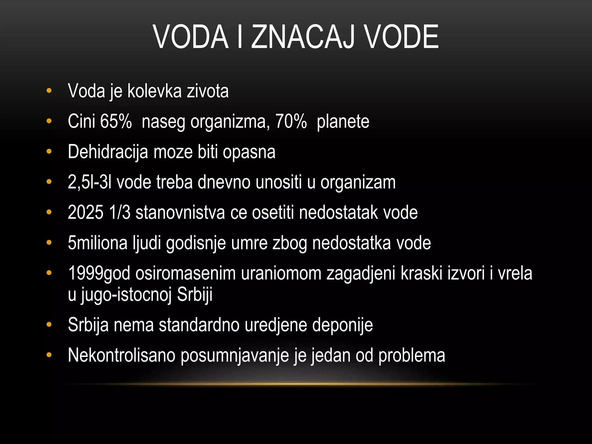 zagadjenje i zastita vode-pollution water | PPTX