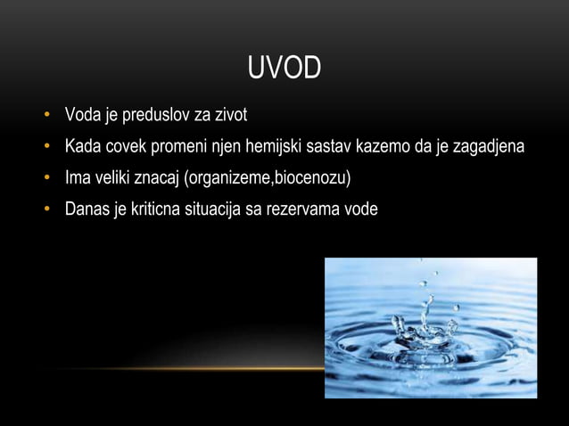 zagadjenje i zastita vode-pollution water | PPTX
