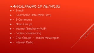 Network and it's Uses | PPT